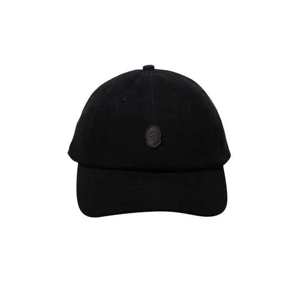 A BATHING APE Denim Cap - Black