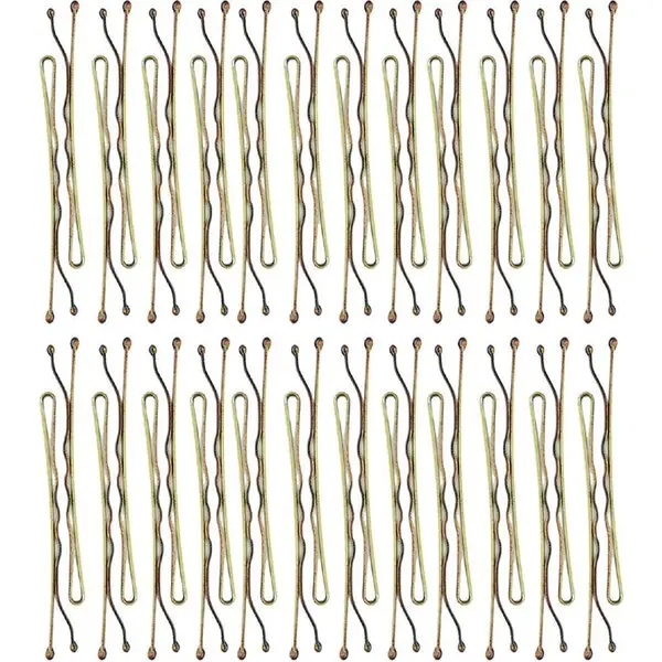 KITSCH 45-pack Essential Bobby Pins - Brown