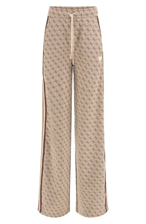 Guess Logo Straight-leg Drawstring Pants