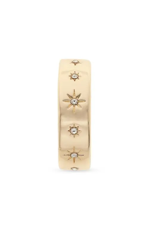 Baublebar Bianca Band Ring - Clear/gold