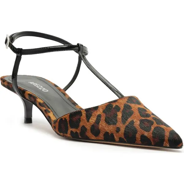 AREZZO Ankle Strap Pointed Toe Pumps
