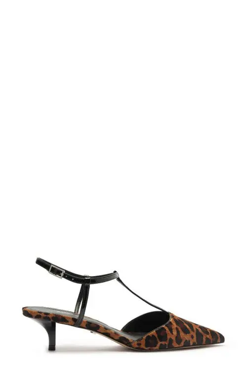 AREZZO Ankle Strap Pointed Toe Pumps