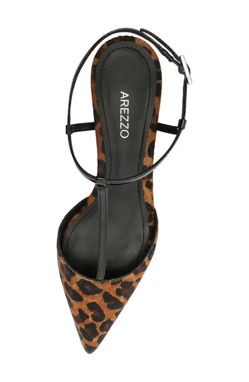 AREZZO Ankle Strap Pointed Toe Pumps