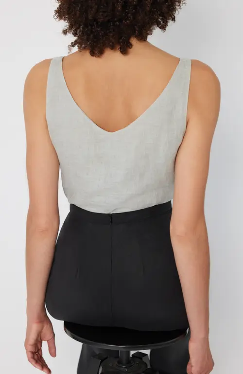 AAM THE LABEL Tall Wide Leg Pant For Full Hips - Night
