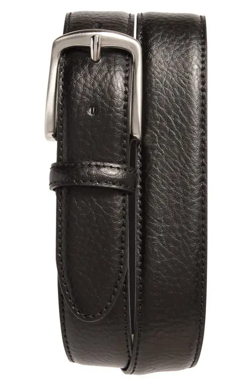 Nordstrom Leland Leather Belt - Black