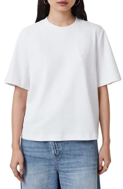 ALLSAINTS Lisa Cotton Crewneck T-shirt - Optic White