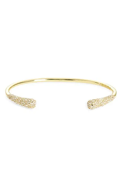 Baublebar Kelly Goldtone Cuff Bracelet - Clear/gold