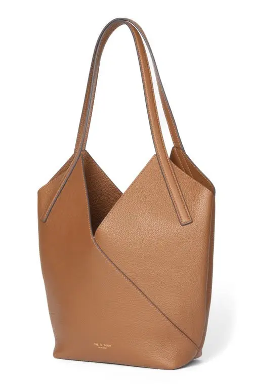 Rag & Bone Alix Leather Tote - Cognac