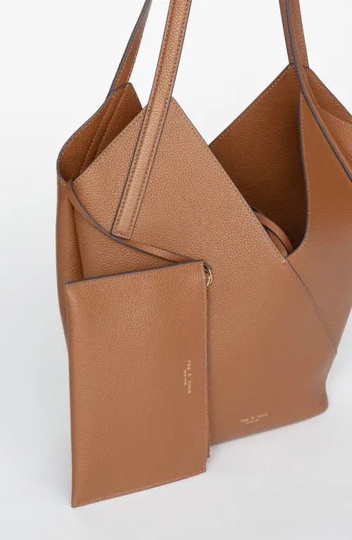 Rag & Bone Alix Leather Tote - Cognac