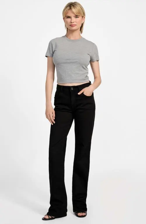 Guess Basic Crop Mini Logo T-shirt