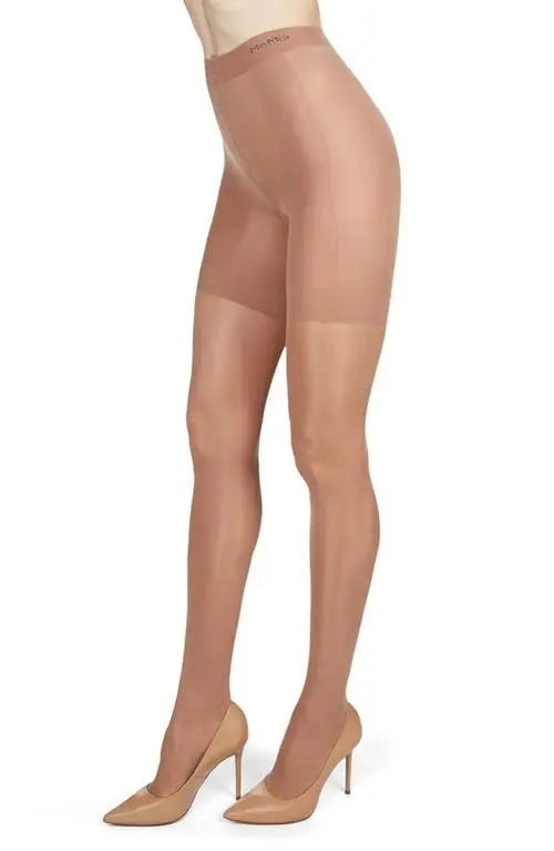 MEMOI Lustre Shaper Tights - Honey