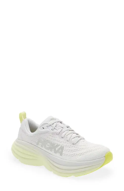 HOKA® Bondi Running Shoe - Nimbus Cloud/luminary Green