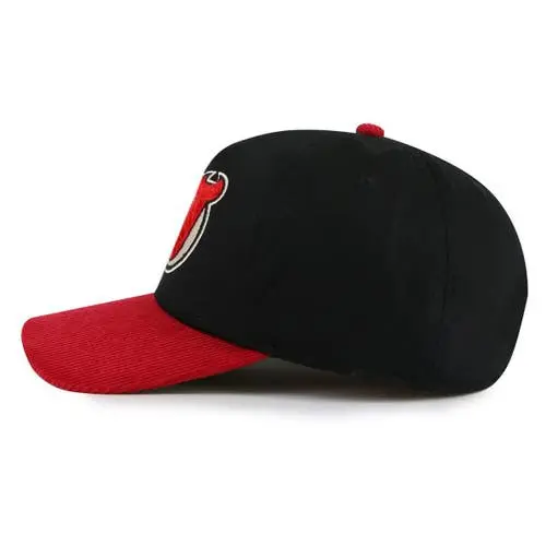 American Needle Red New Jersey Devils Burnett Adjustable Hat