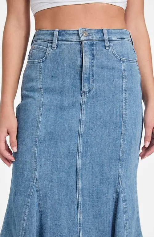 Guess Lia Denim Midi Skirt