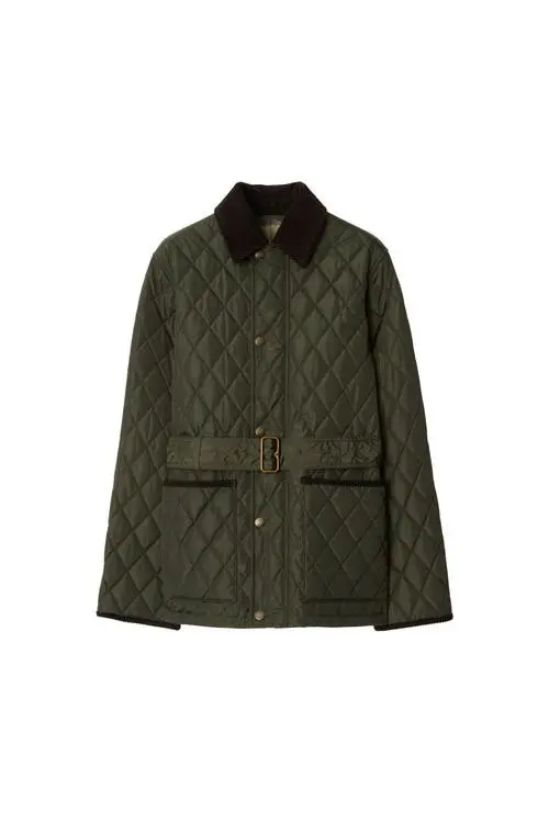 Burberry Quilted Nylon Jacket - Shale