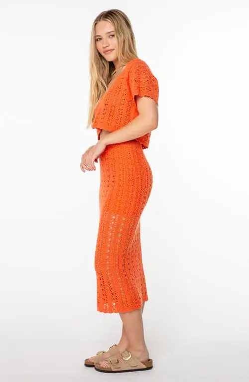 Roxy Boxy Crochet Sweater