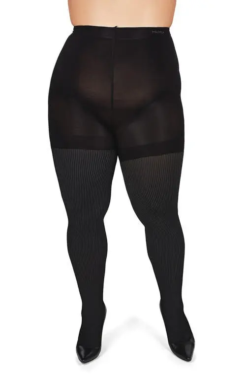 MEMOI Pin Rib Shaper Tights
