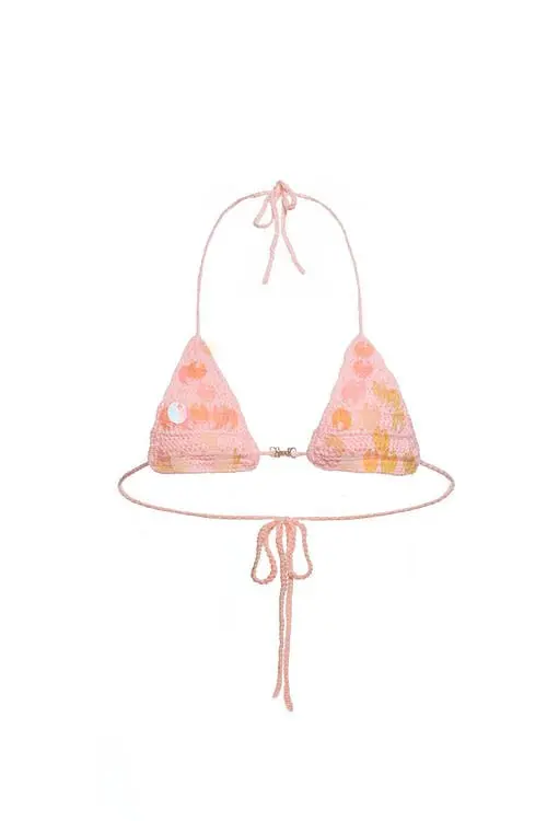 SPARKL Siren Bikini Top - Pink