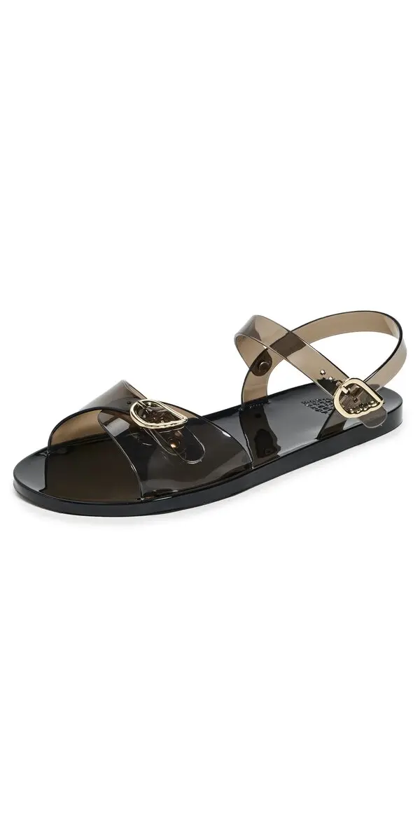 ANCIENT GREEK SANDALS Irini Jelly Sandals - Black