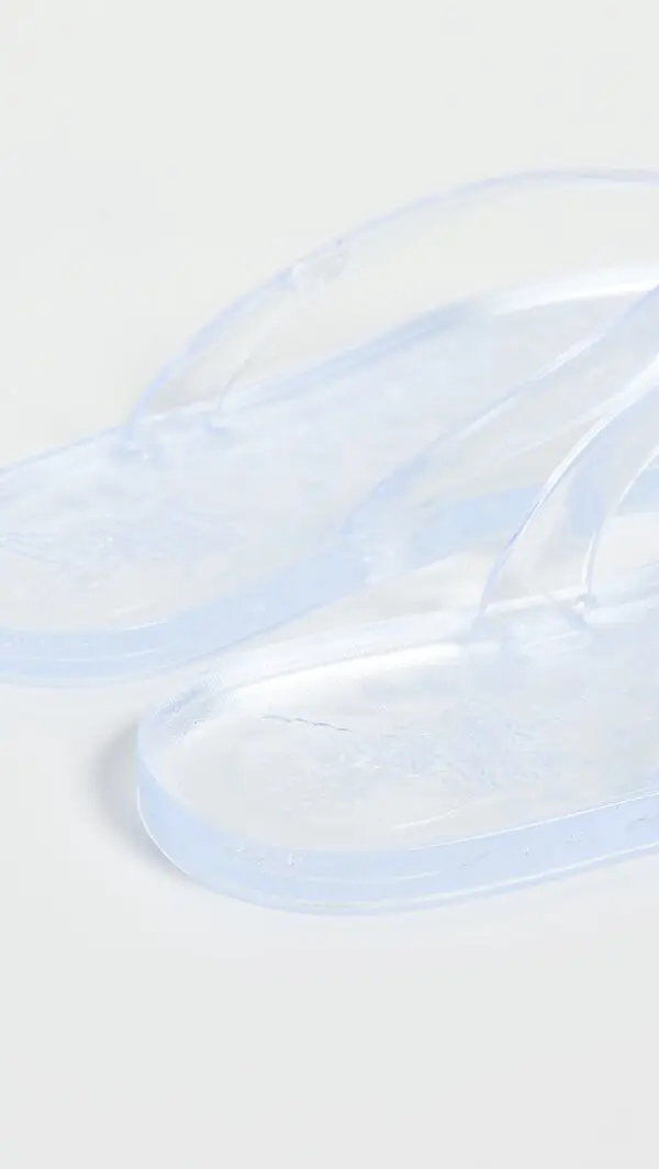ANCIENT GREEK SANDALS Jelly Flip Flops - Clear