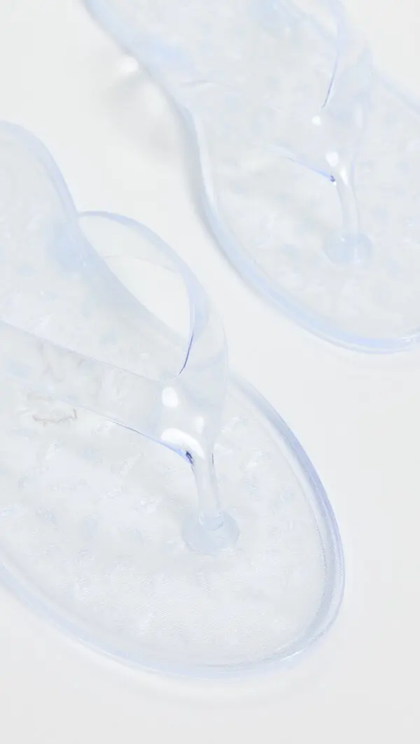 ANCIENT GREEK SANDALS Jelly Flip Flops - Clear