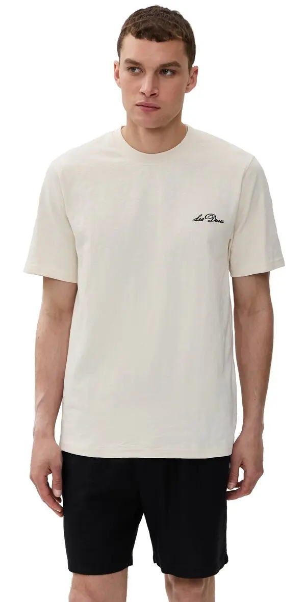 LES DEUX Diaz T-shirt - Ivory
