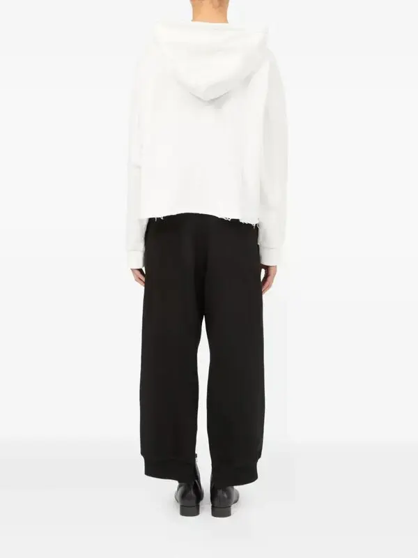 MAISON MARGIELA Numbers-print Hoodie - White