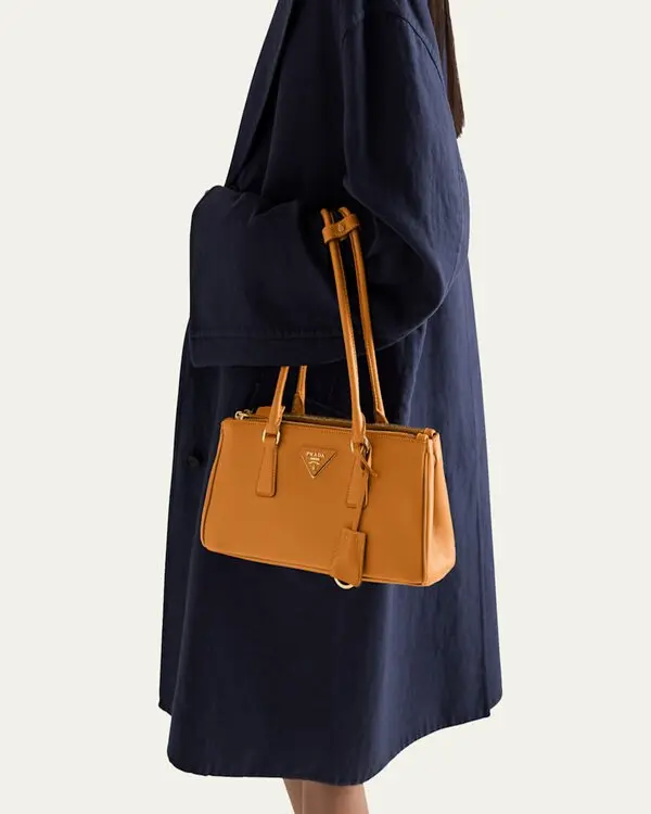 Prada Galleria Leather Shoulder Bag - Vaniglia