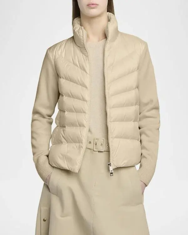 Moncler Padded Wool Cardigan - Ltbeig