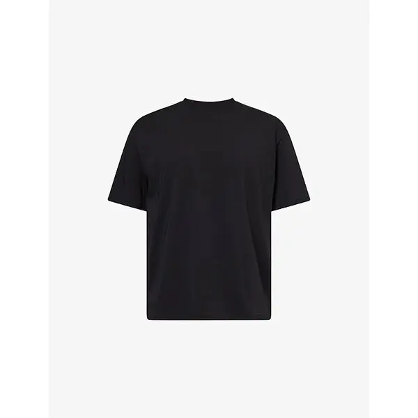 CONDITION Dyed Short-sleeves Stretch-cotton Blend T-shirt - Washed Black