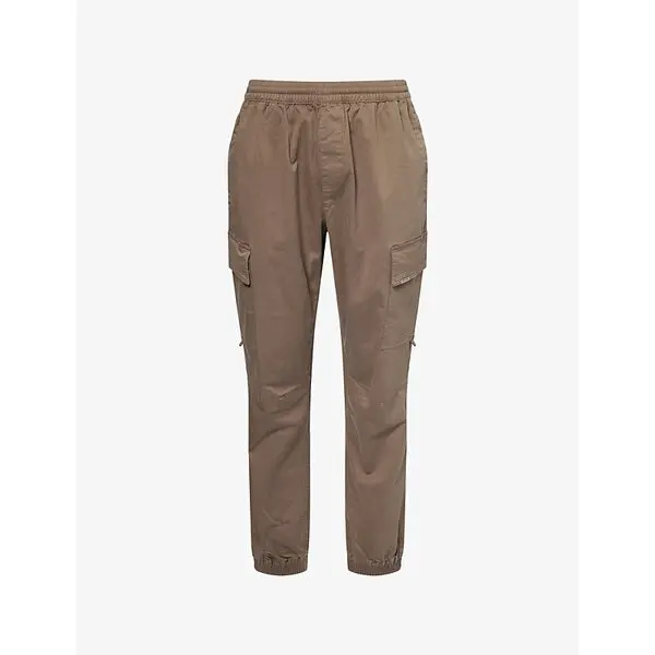 REPRESENT Cargo Stretch-cotton Trousers With Elasticated Cuffs