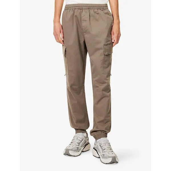 REPRESENT Cargo Stretch-cotton Trousers With Elasticated Cuffs