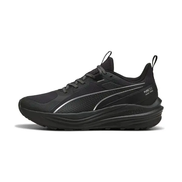 PUMA Flare Pro Trail Puretrex Waterproof Trail Shoes - Black- Silver