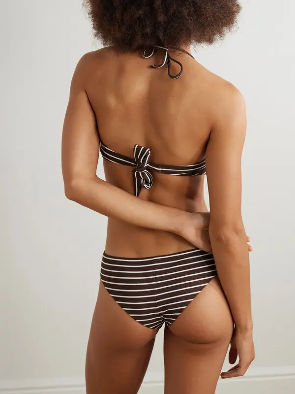 Brunello Cucinelli Striped Jacquard Bikini Briefs