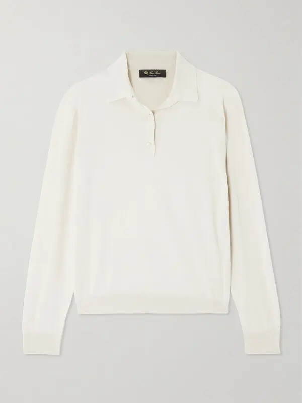 Loro Piana Cotton Polo Shirt - Neutrals