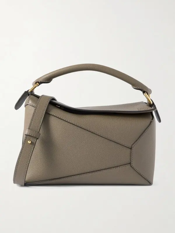 Loewe Puzzle Edge Small Shoulder Bag - Brown