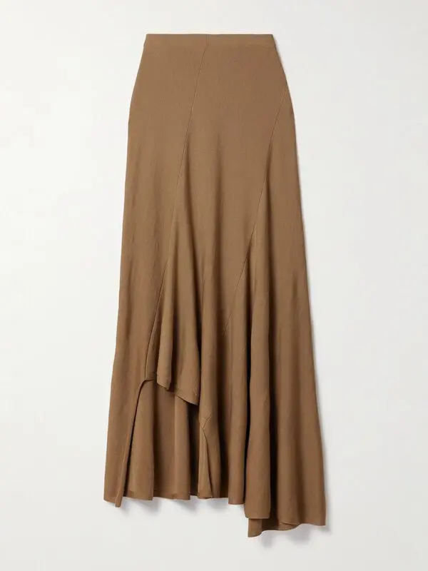 Khaite Miranda Wool-blend Midi Skirt
