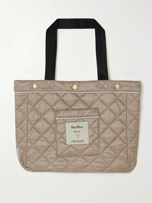 Max Mara The Cube Susanna Quilted Shell Scarf