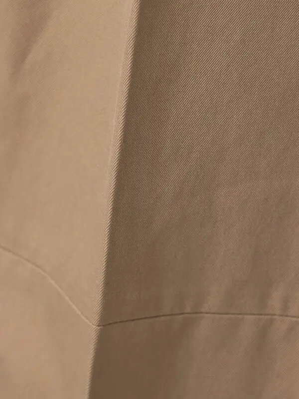 Altuzarra Dash Pleated Cotton-twill Barrel-leg Trousers
