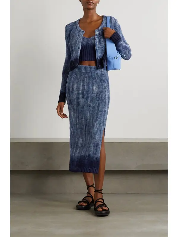 Altuzarra Tie & Dye" Silk Bralette
