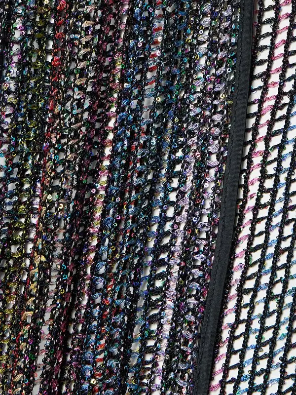 Missoni Sequined Metallic Crochet-knit Coverup
