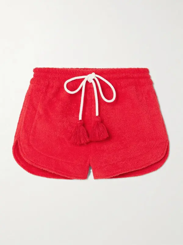 CAP D’ANTIBES Cotton-terry Kelly Shorts