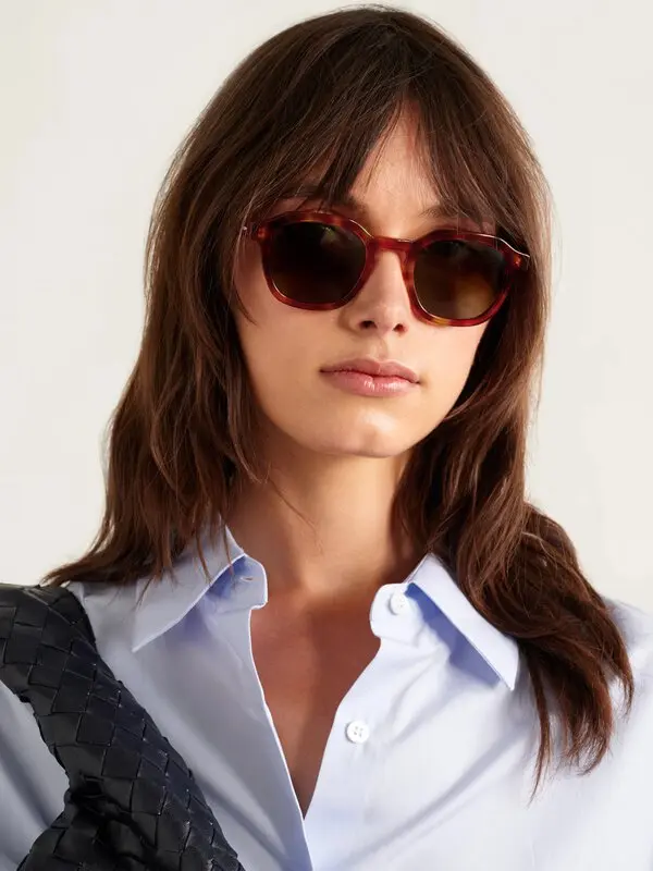 Barton Perreira Tucker D-frame Sunglasses