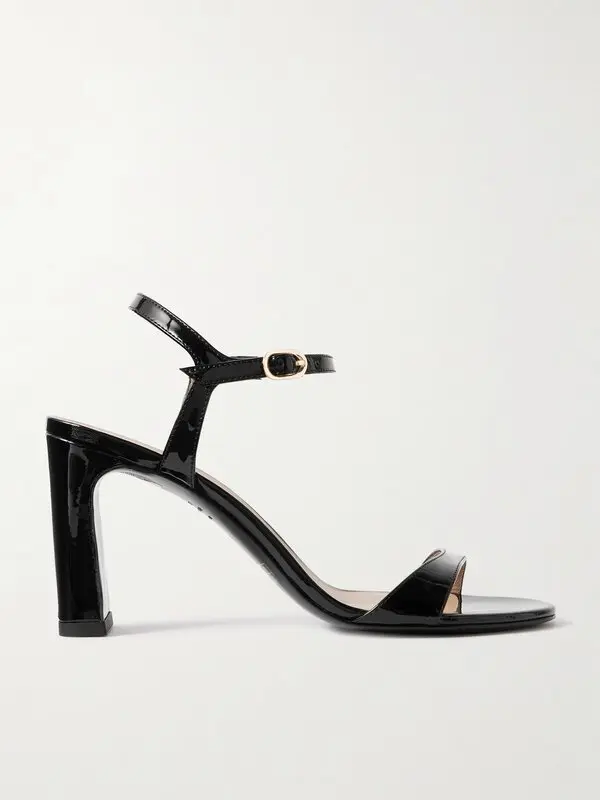 STUART WEITZMAN Babette Patent-leather Sandals