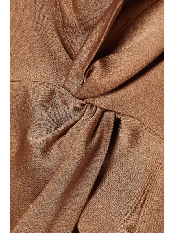Simkhai Viktoria Cold-shoulder Blouse