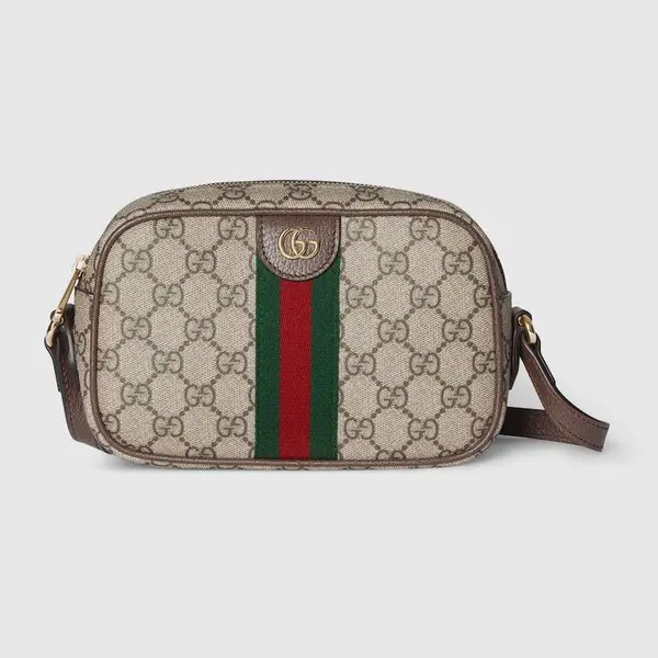 Gucci Ophidia Small Camera Bag - Beige
