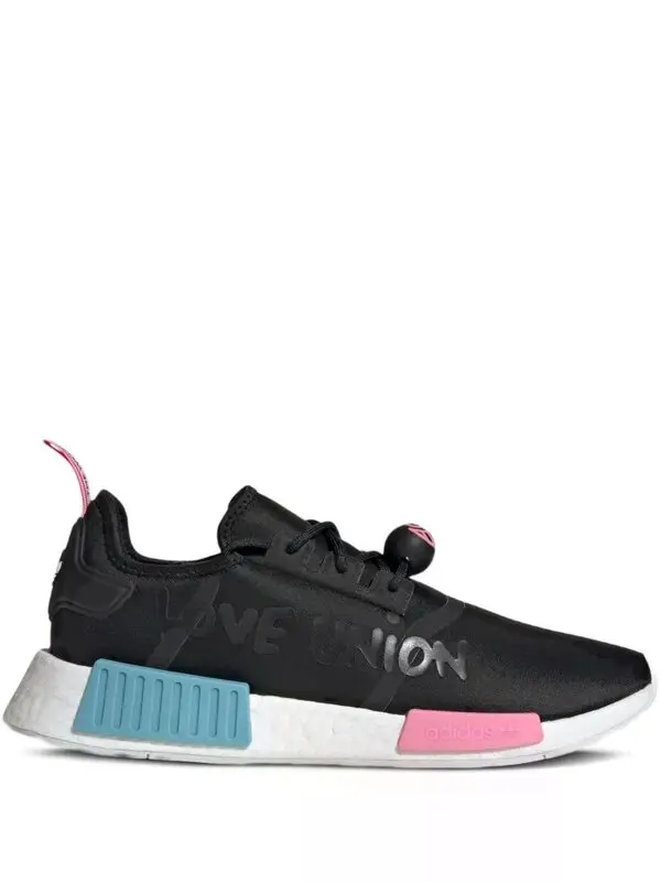 Adidas X André Saraiva Nmd R1 Love Union Sneakers - Black