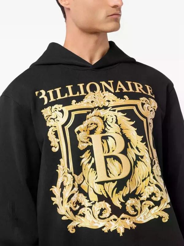 BILLIONAIRE Logo-print Hoodie