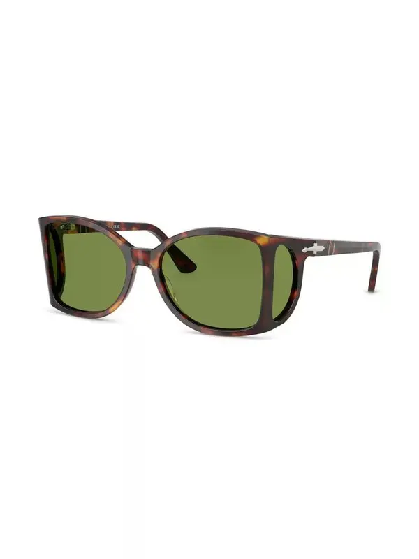 Persol Geometric Frame Sunglasses