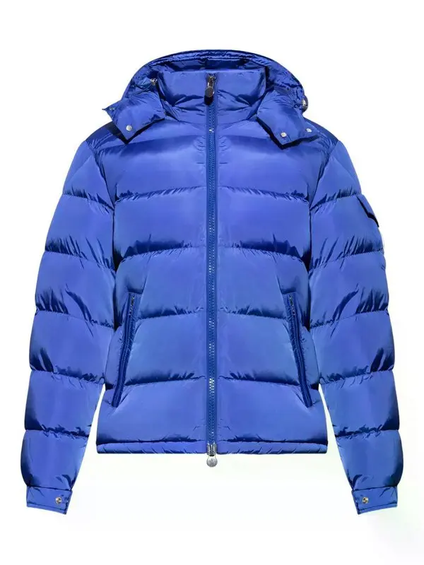 Moncler Maya Padded Hooded Jacket - Blue